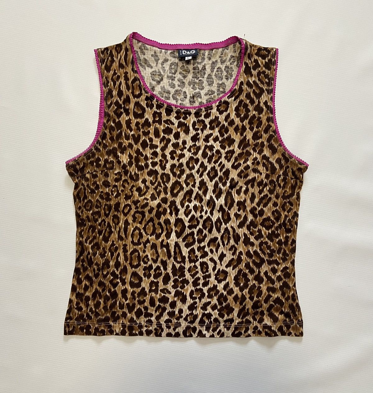Dolce & Gabbana Y2k D&G DOLCE AND GABBANA - EARLY 2000S - TANK TOP ...