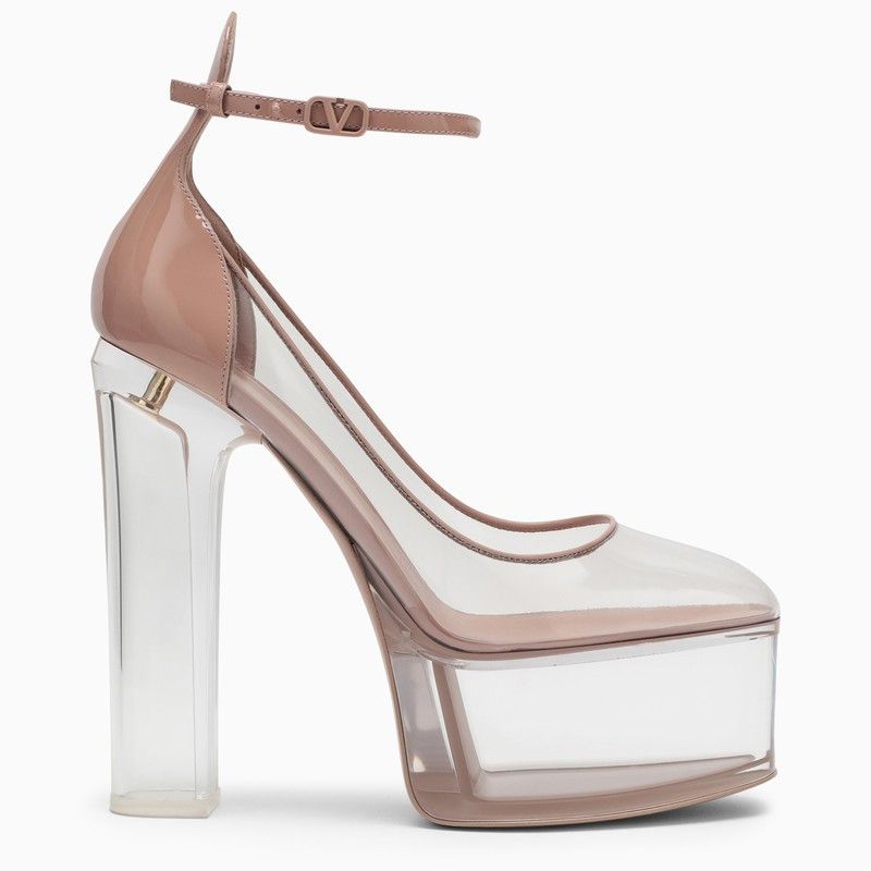 Valentino Garavani Valentino Garavani Tang-Go Transparent Pvc Pump ...