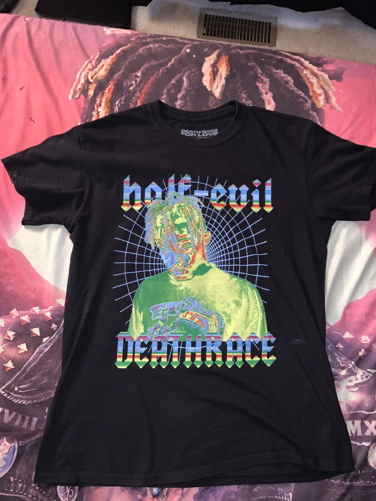 Half Evil Juice WRLD Half Evil Shirt 😈 | Grailed