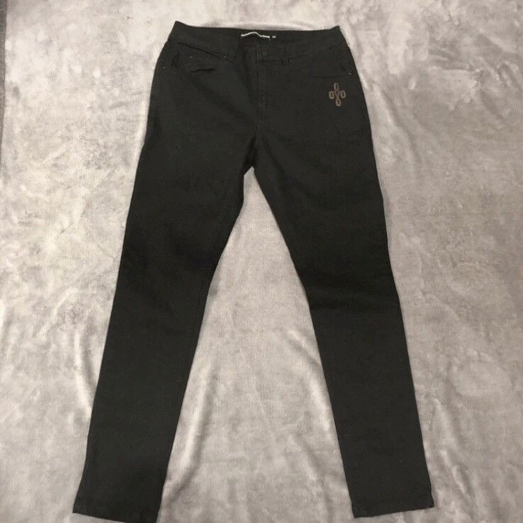 Luxury × Octobers Very Own × Streetwear Black OVO denim pants with ...