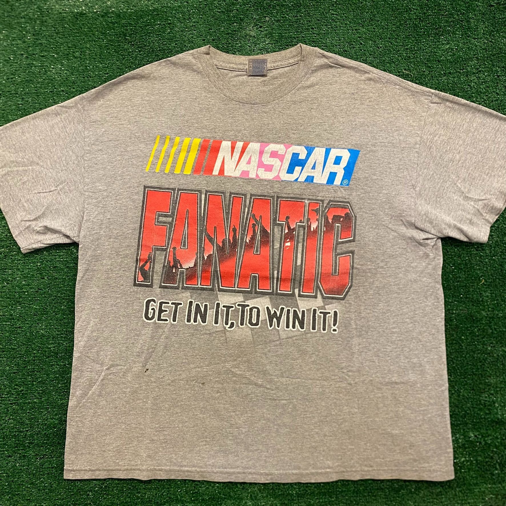 NASCAR × Racing × Vintage NASCAR Fanatic Vintage 2000s Racing T-Shirt ...