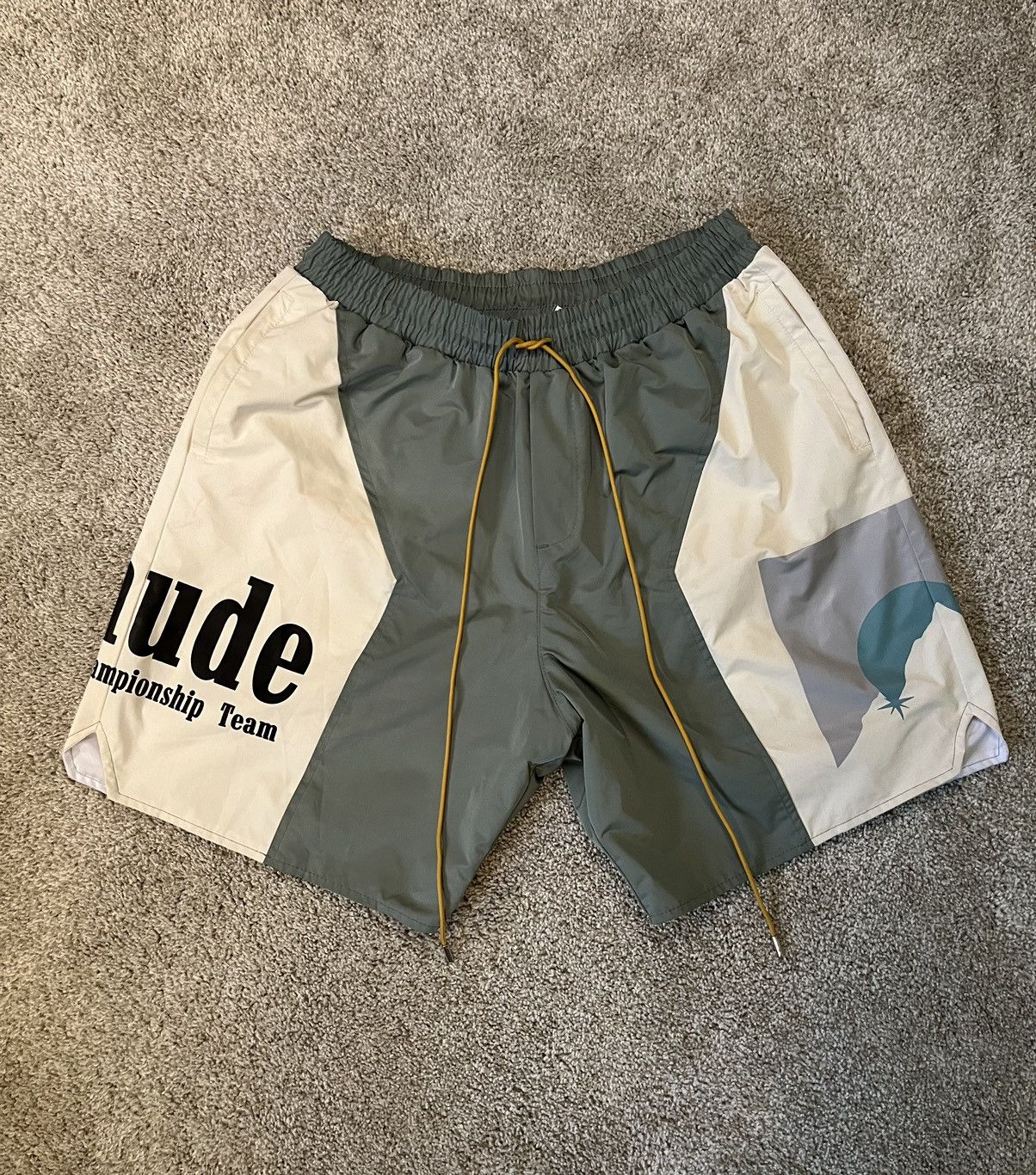 Rhude Rhude Senna Flight Shorts | Grailed