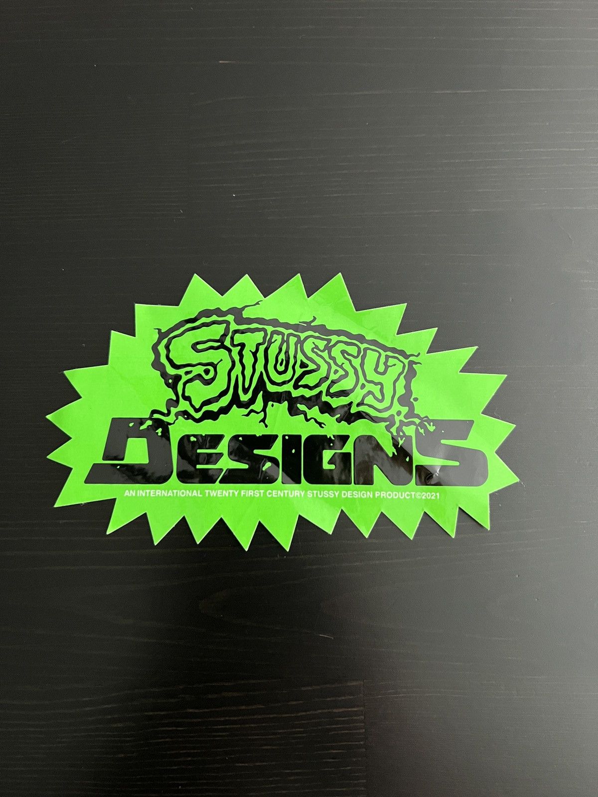 Stickers × Stussy Stüssy Designs Exclamation Sticker | Grailed
