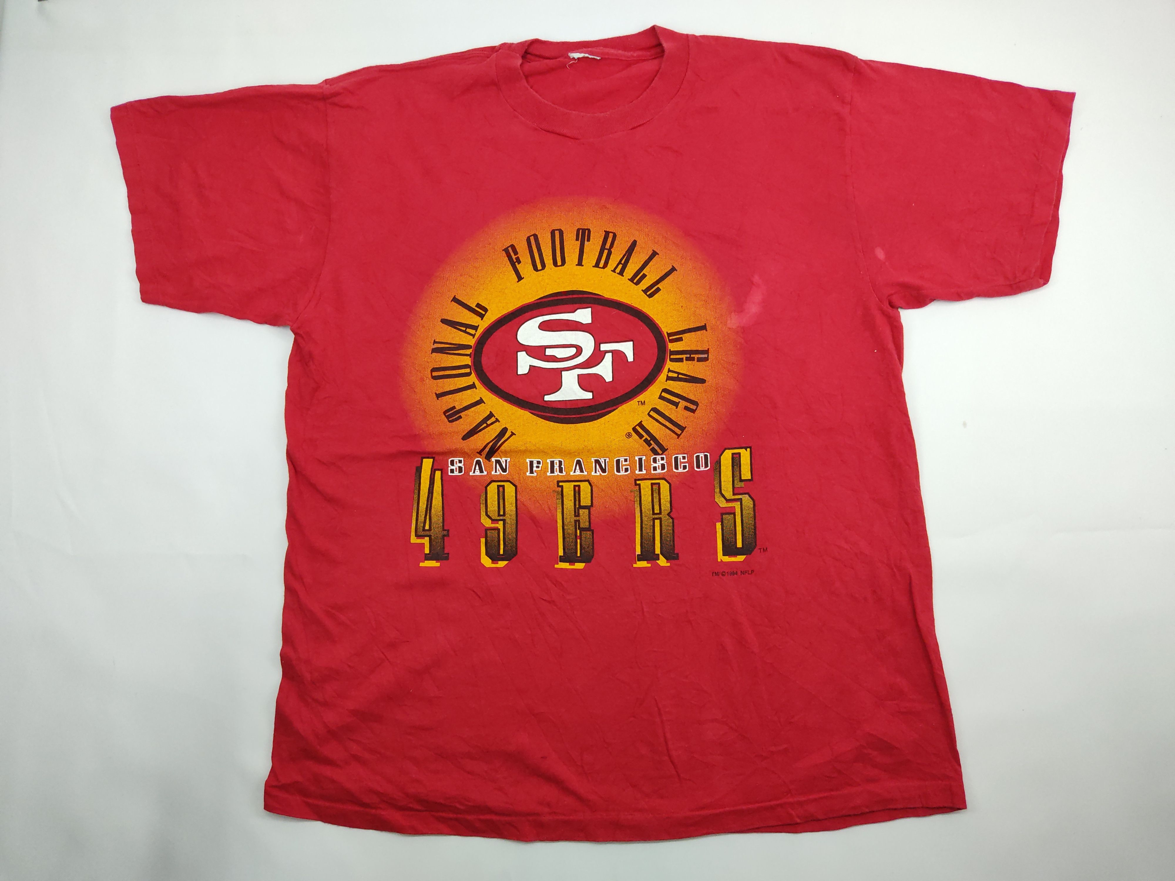 Vintage Vintage 90s 1994 San Francisco 49ers Red NBA MLB NFL | Grailed