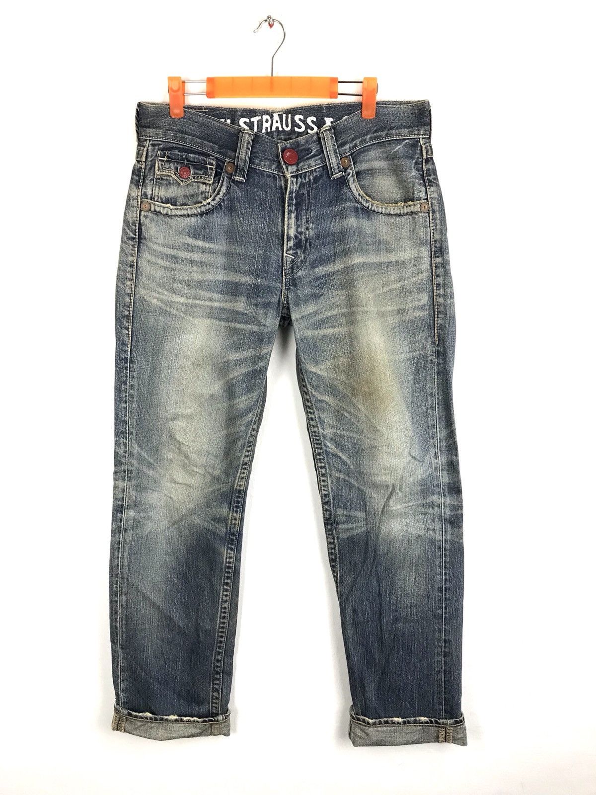 Distressed Denim × Levi's × Levi's Vintage Clothing Levi’s Lvc 502 Blue ...