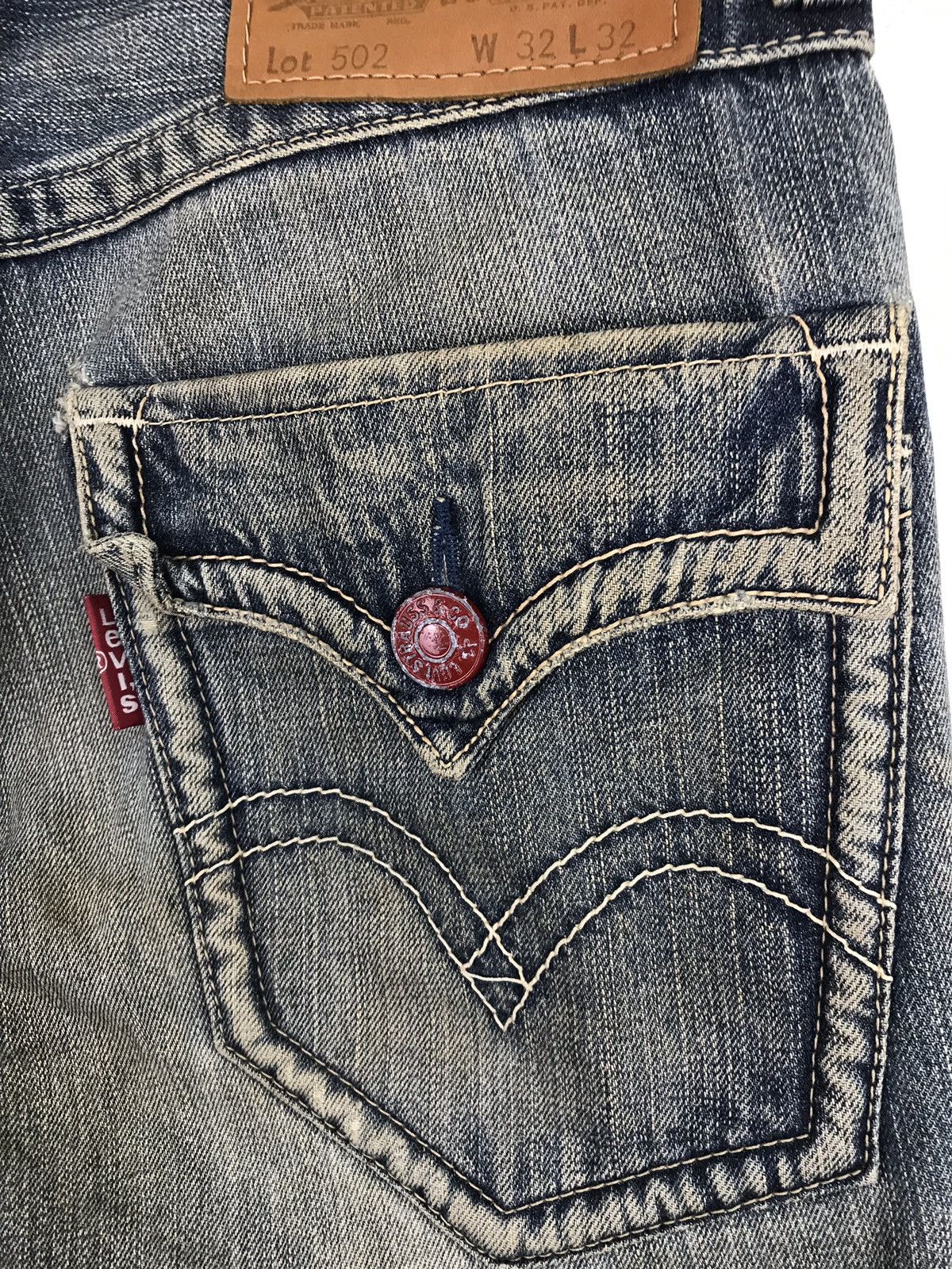 Distressed Denim × Levi's × Levi's Vintage Clothing Levi’s Lvc 502 Blue ...