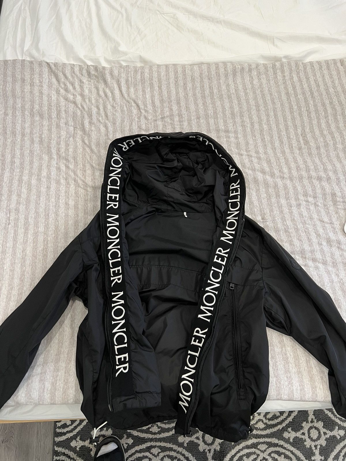 Moncler Moncler Script Raincoat | Grailed