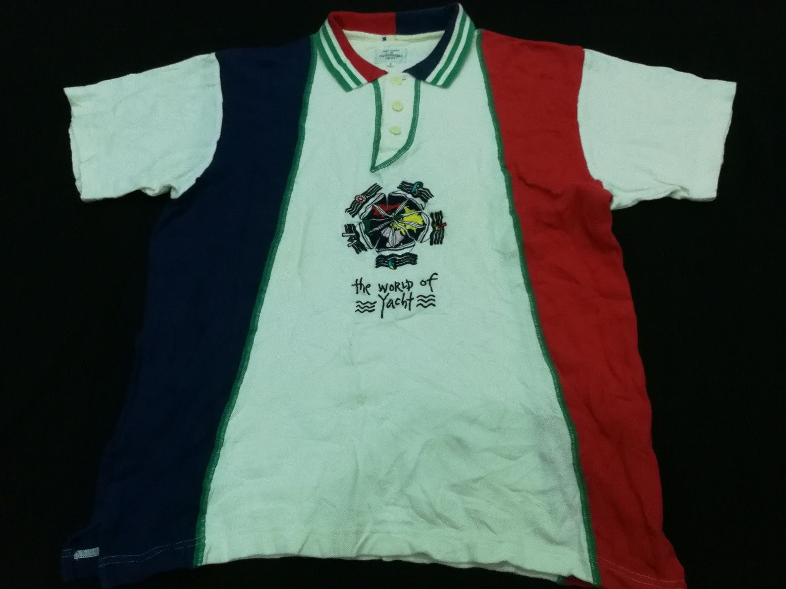 Designer Jean Charles De Castelbajac Color Block Embroidery Logo | Grailed Designer Jean Charles De Castelbajac Color Block Embroidery Logo | Grailed