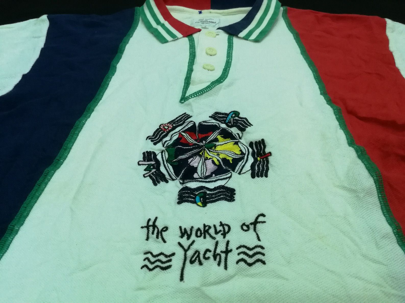Designer Jean Charles De Castelbajac Color Block Embroidery Logo | Grailed Designer Jean Charles De Castelbajac Color Block Embroidery Logo | Grailed