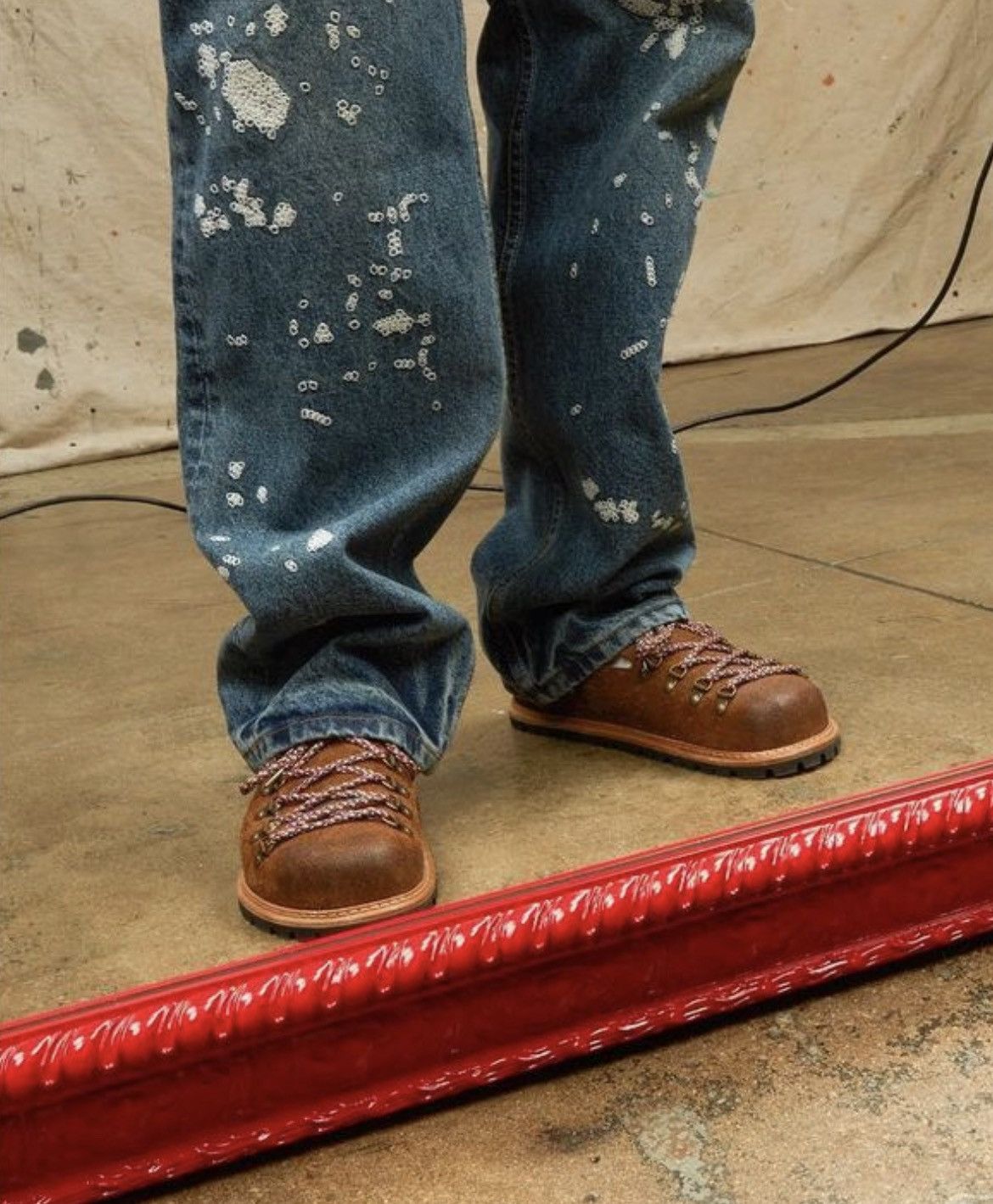 Fugazi Fugazi Tibet Two Tone Tan Mule Grailed