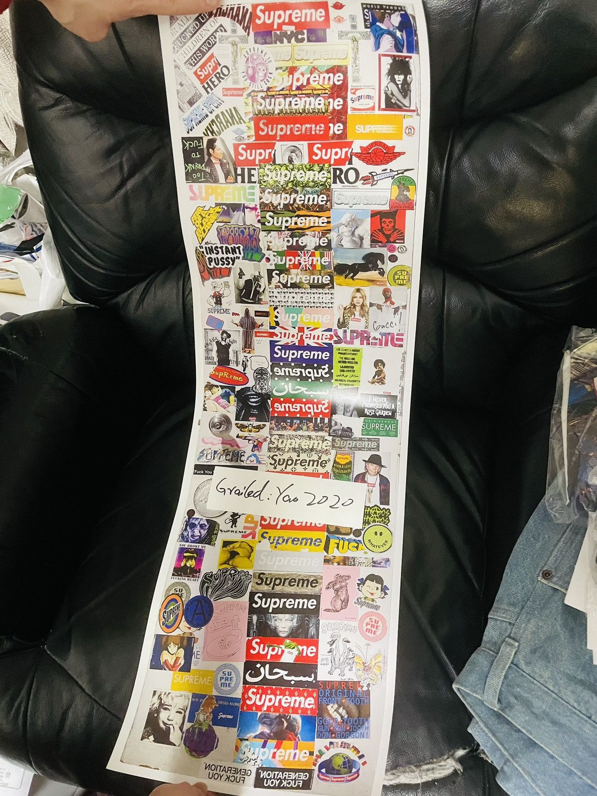 Supreme supreme Lafayette Door Poster | Grailed