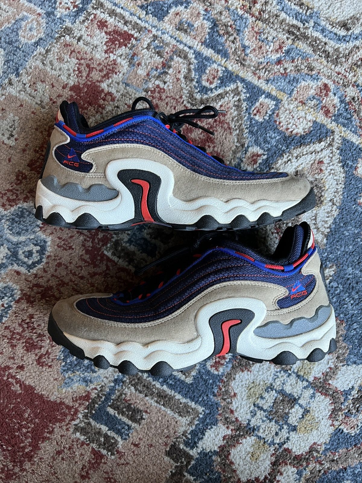 Nike ACG Nike Air Skarn Sand Racer Blue | Grailed