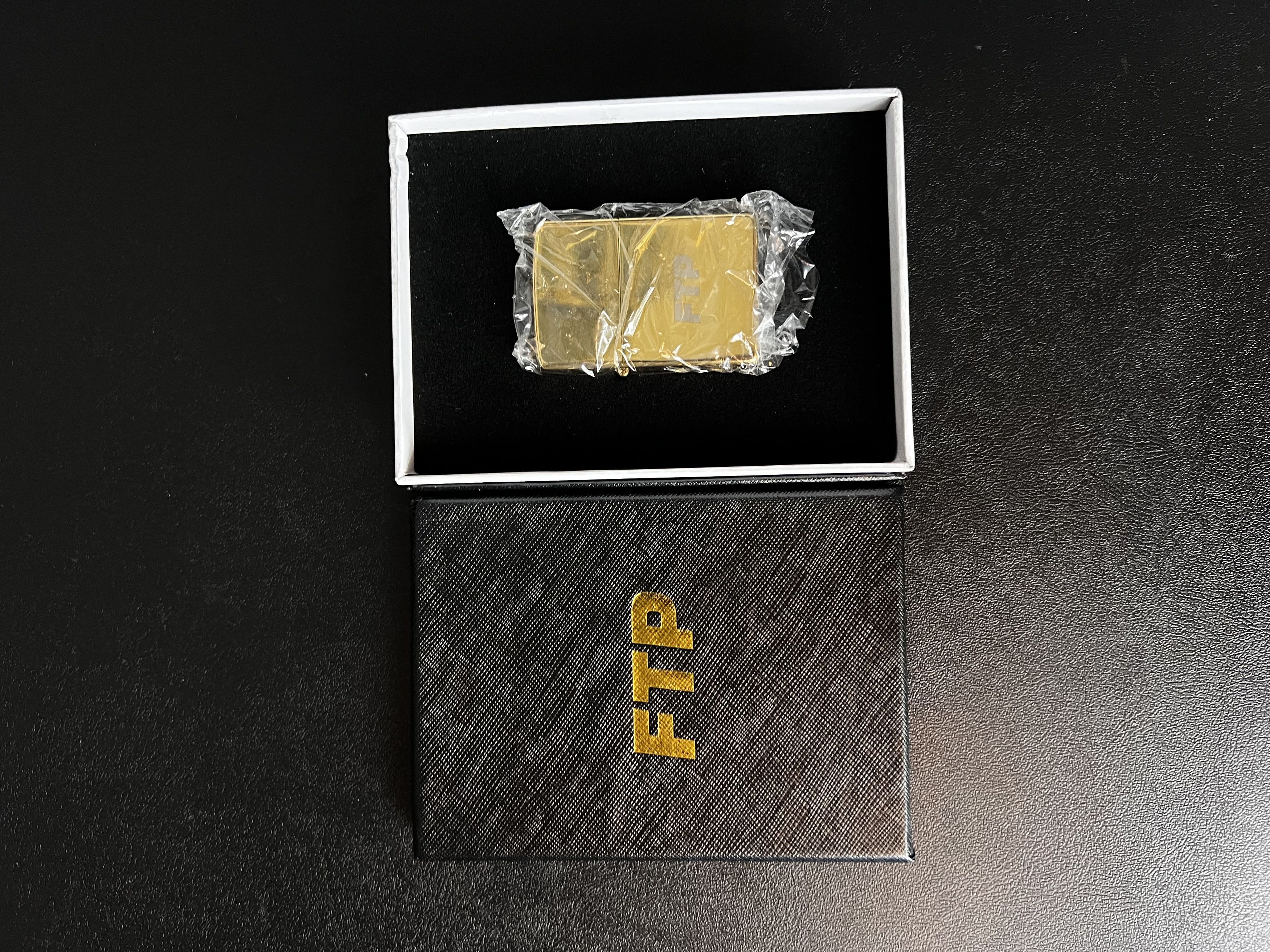 Fuck The Population FTP Gold Logo Lighter Fuck The Population | Grailed