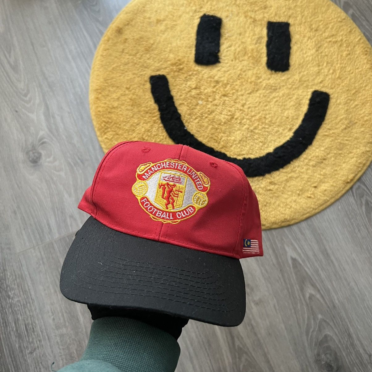 Vintage Vintage 90s Manchester United SnapBack hat | Grailed