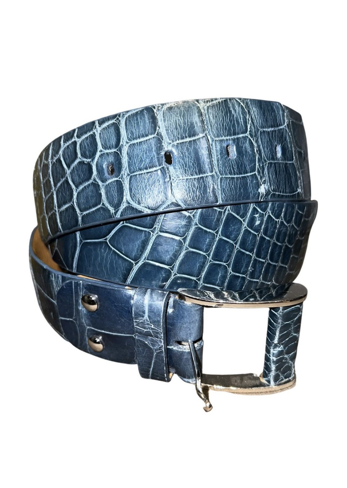 Zilli ZILLI BELT BLUE | Grailed