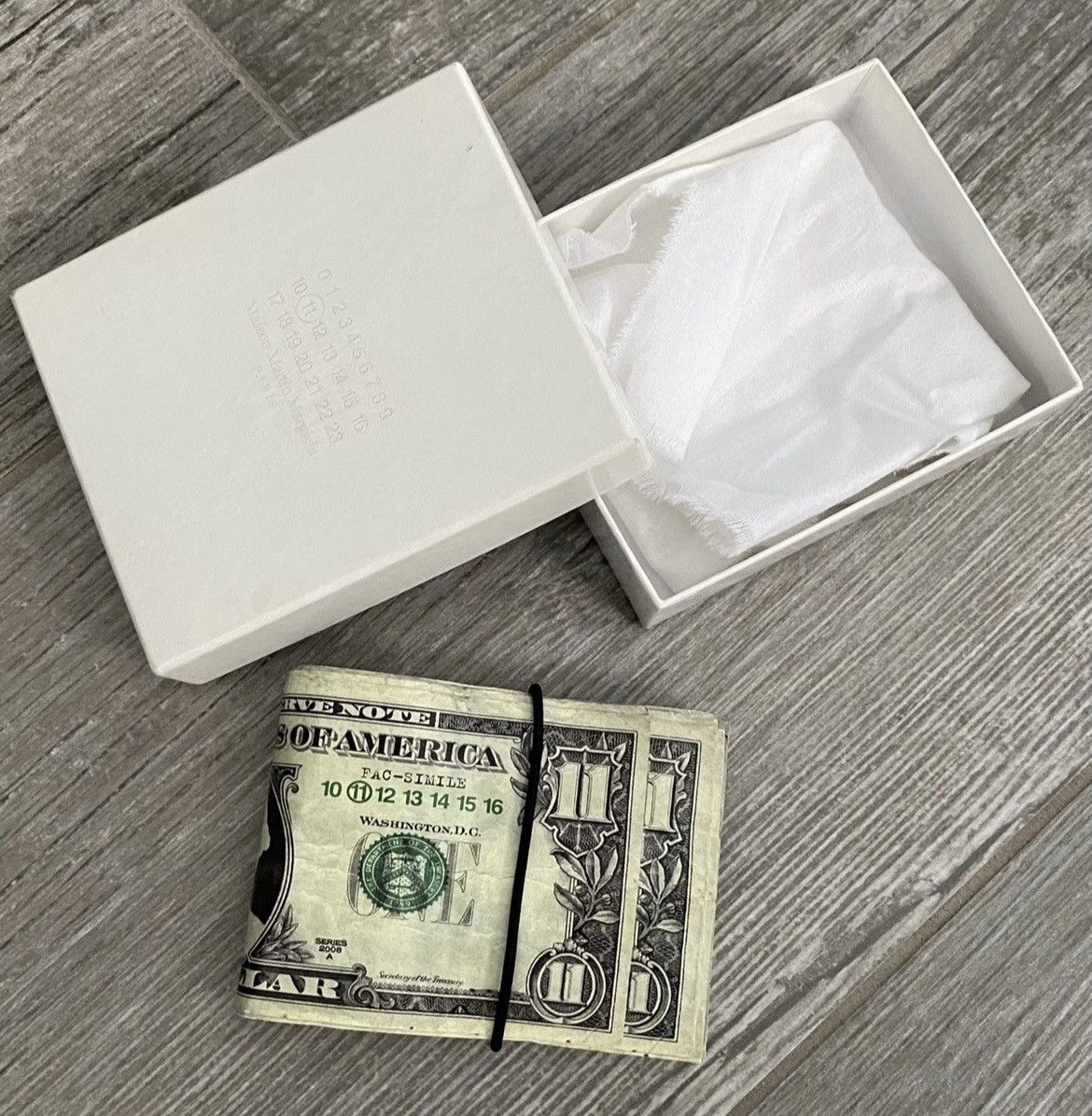 Maison Margiela Maison Margiela $11 Dollar Bill Artisanal Wallet | Grailed