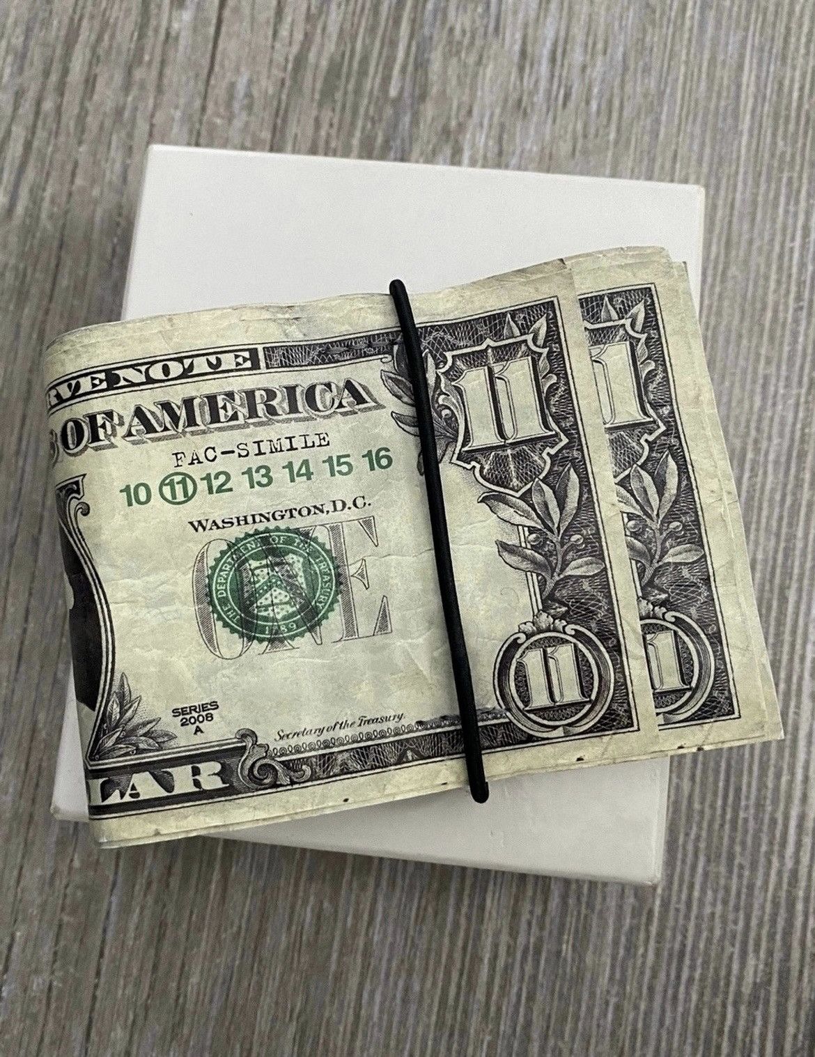 Maison Margiela Maison Margiela $11 Dollar Bill Artisanal Wallet | Grailed