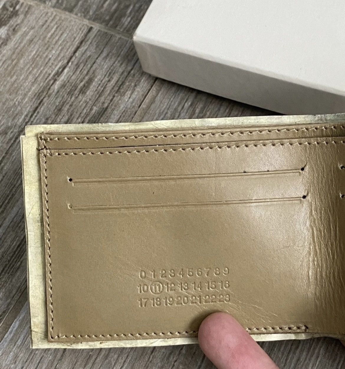 Maison Margiela Maison Margiela $11 Dollar Bill Artisanal Wallet | Grailed