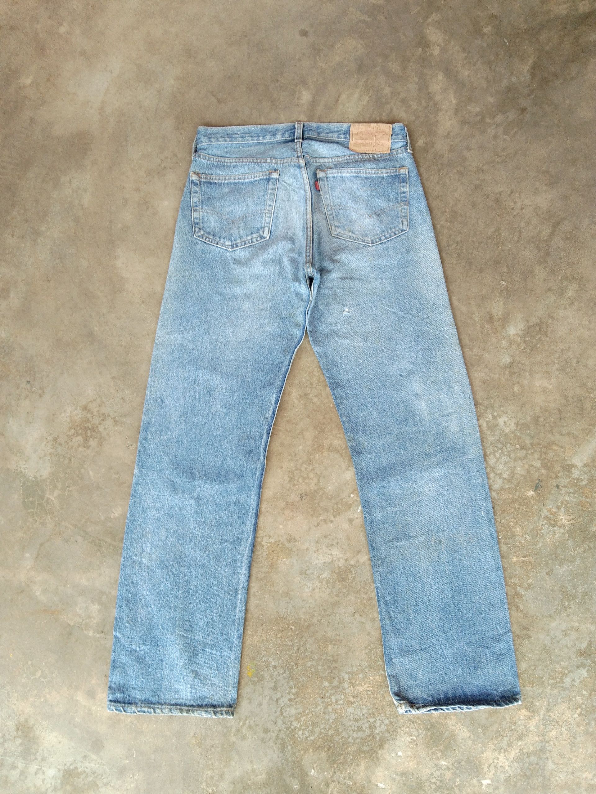 Levi's × Streetwear × Vintage 80s Vintage Levi's 501 Made In USA Distressed Jeans 32x31 | Grailed