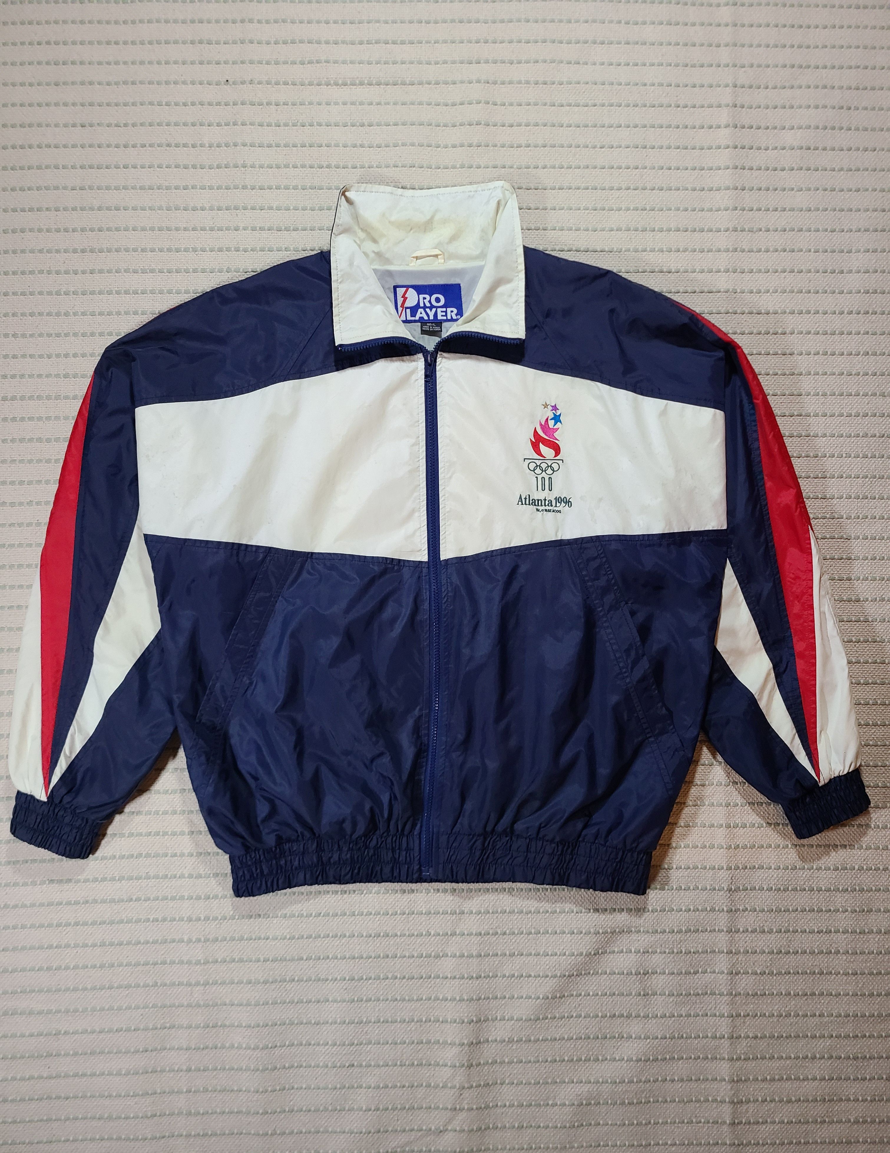 Vintage VTG PRO PLAYER '96 Atlanta Olympics Team USA Windbreaker | Grailed