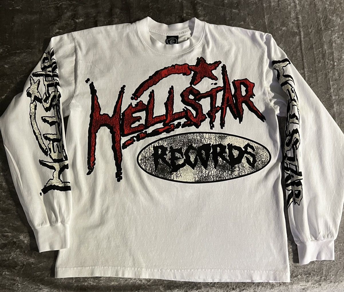 Streetwear Hellstar Records T shirt | Grailed