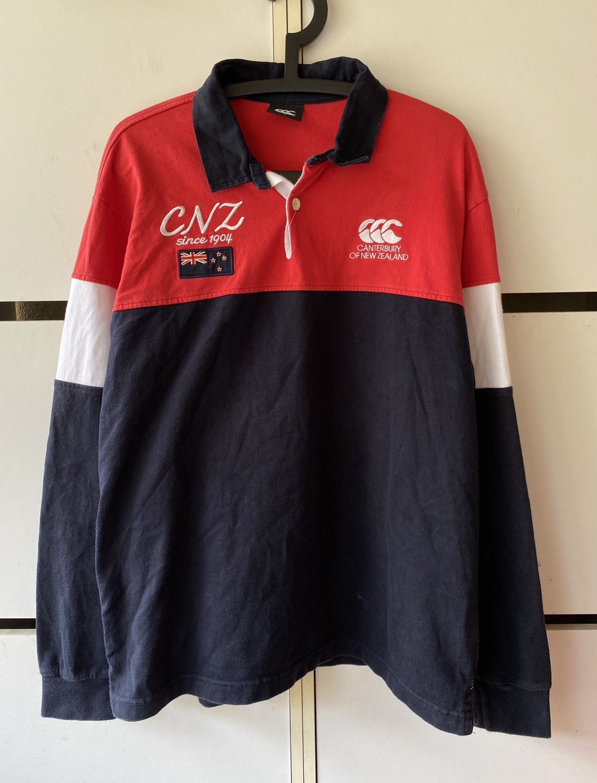 Canterbury of New Zealand CANTERBURY OF NEW ZEALAND RUGBY SHIRT | Grailed