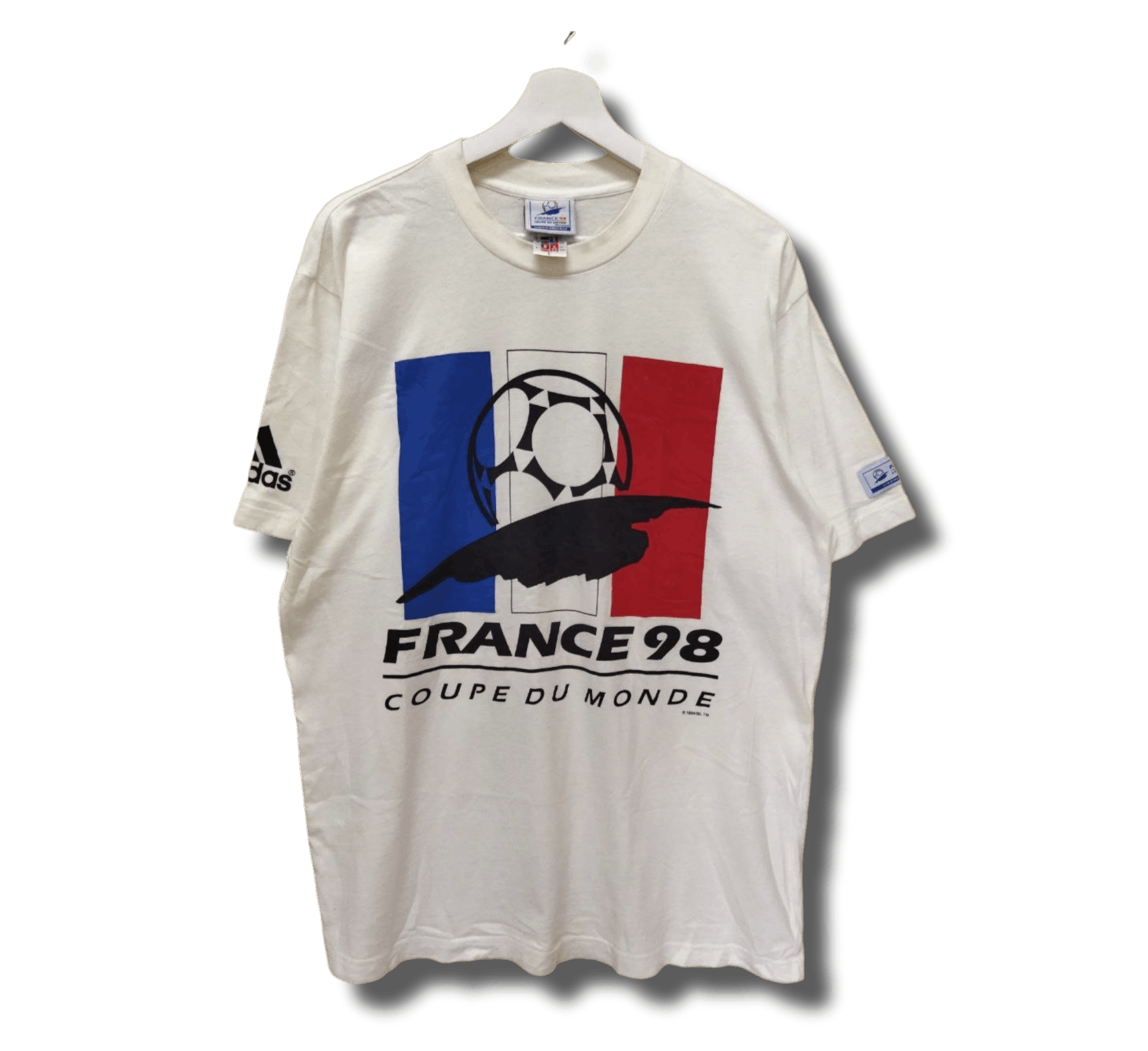 Adidas × Fifa World Cup × Vintage Rare🔥Vintage France 98 Coupe Du Monde by Adidas Tshirt | Grailed