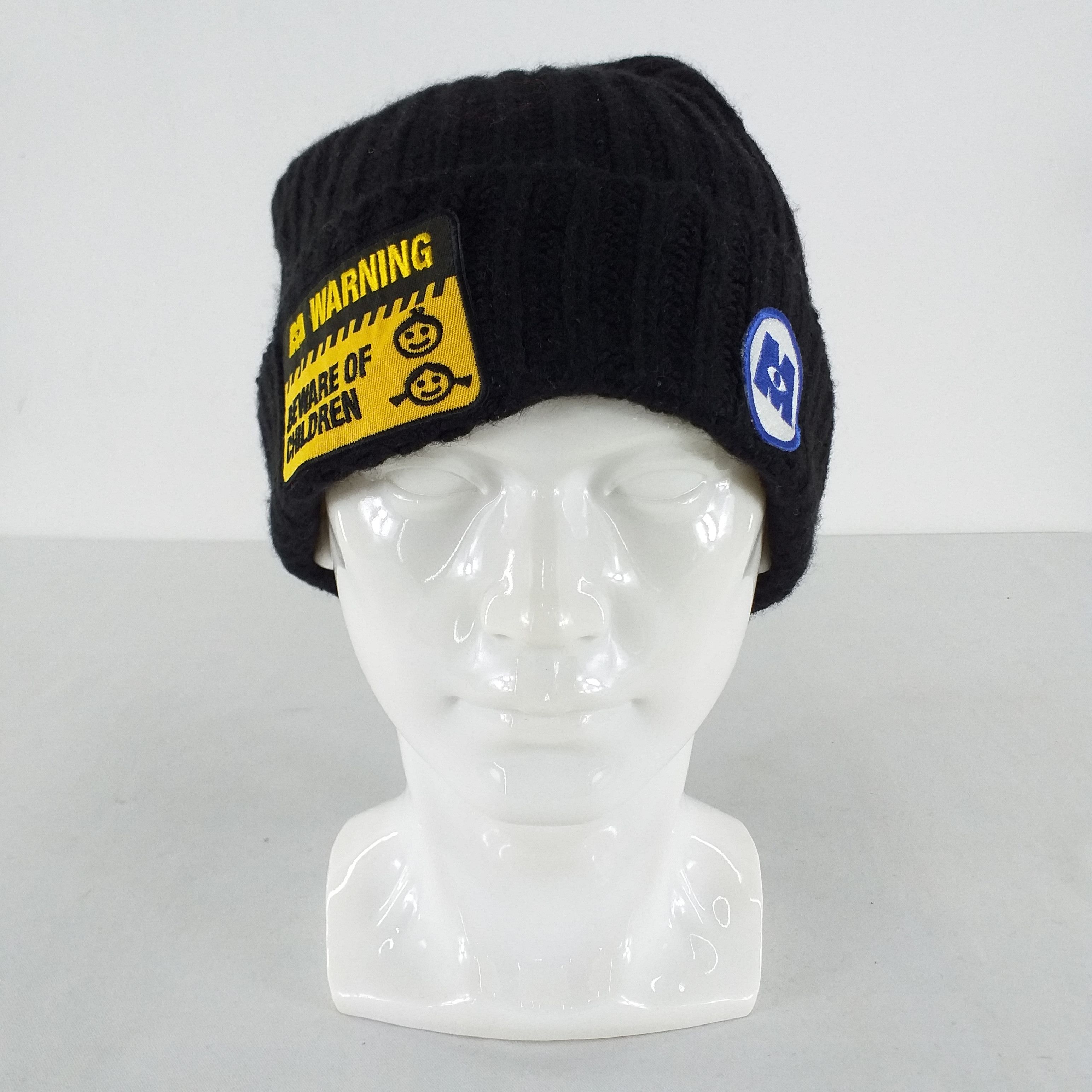 Cartoon Network × Uniqlo Monster Inc logo Snow Cap Hat Beanie -BN237 ...