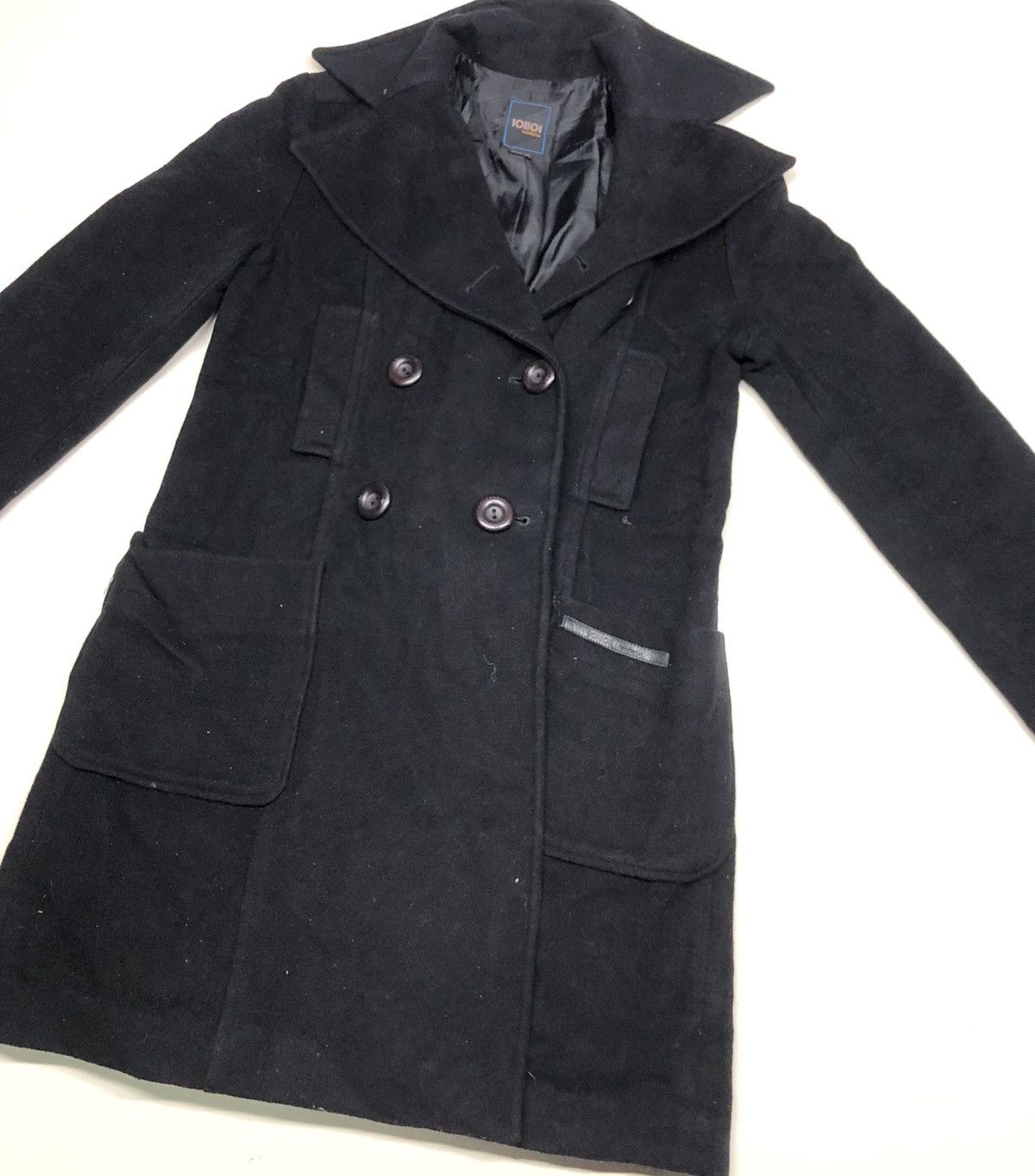 Japanese Brand × Vintage IOI IOI I AM THE FUN WOOL LONG PEACOAT JACKET ...