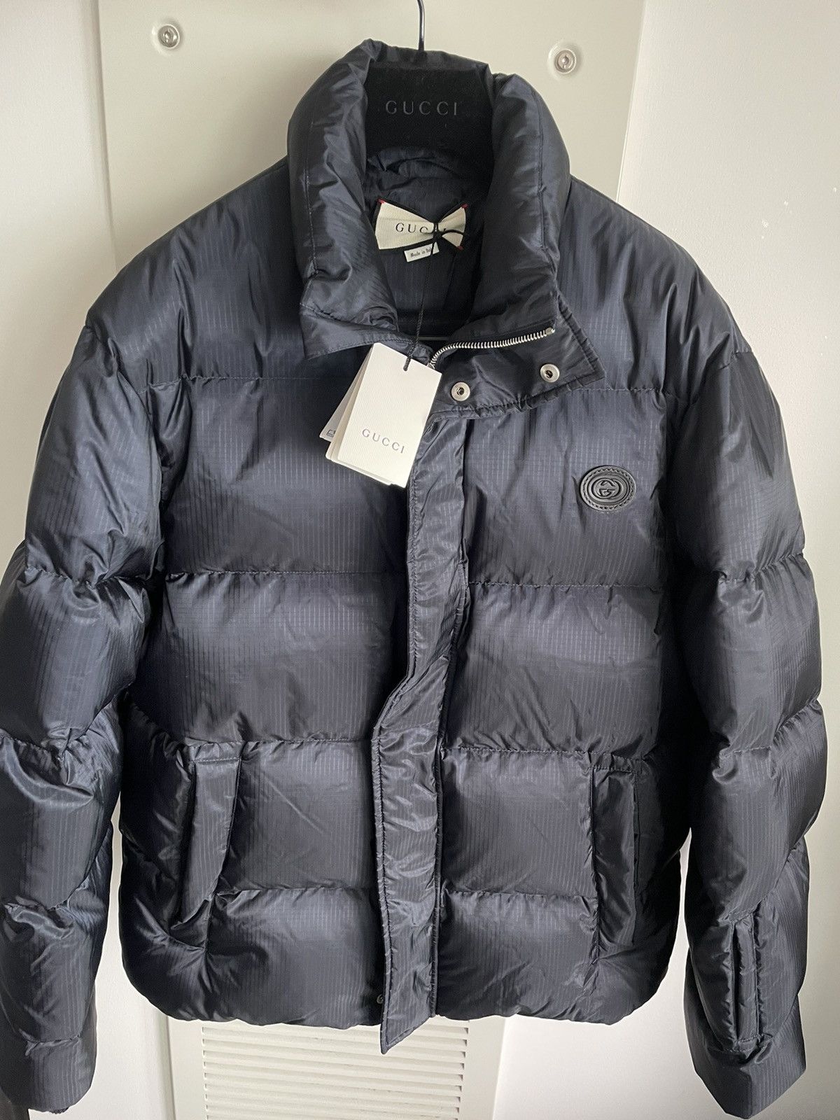 Gucci Rare New Runway Gucci x Richard Hell THINK Goose Down Coat | Grailed