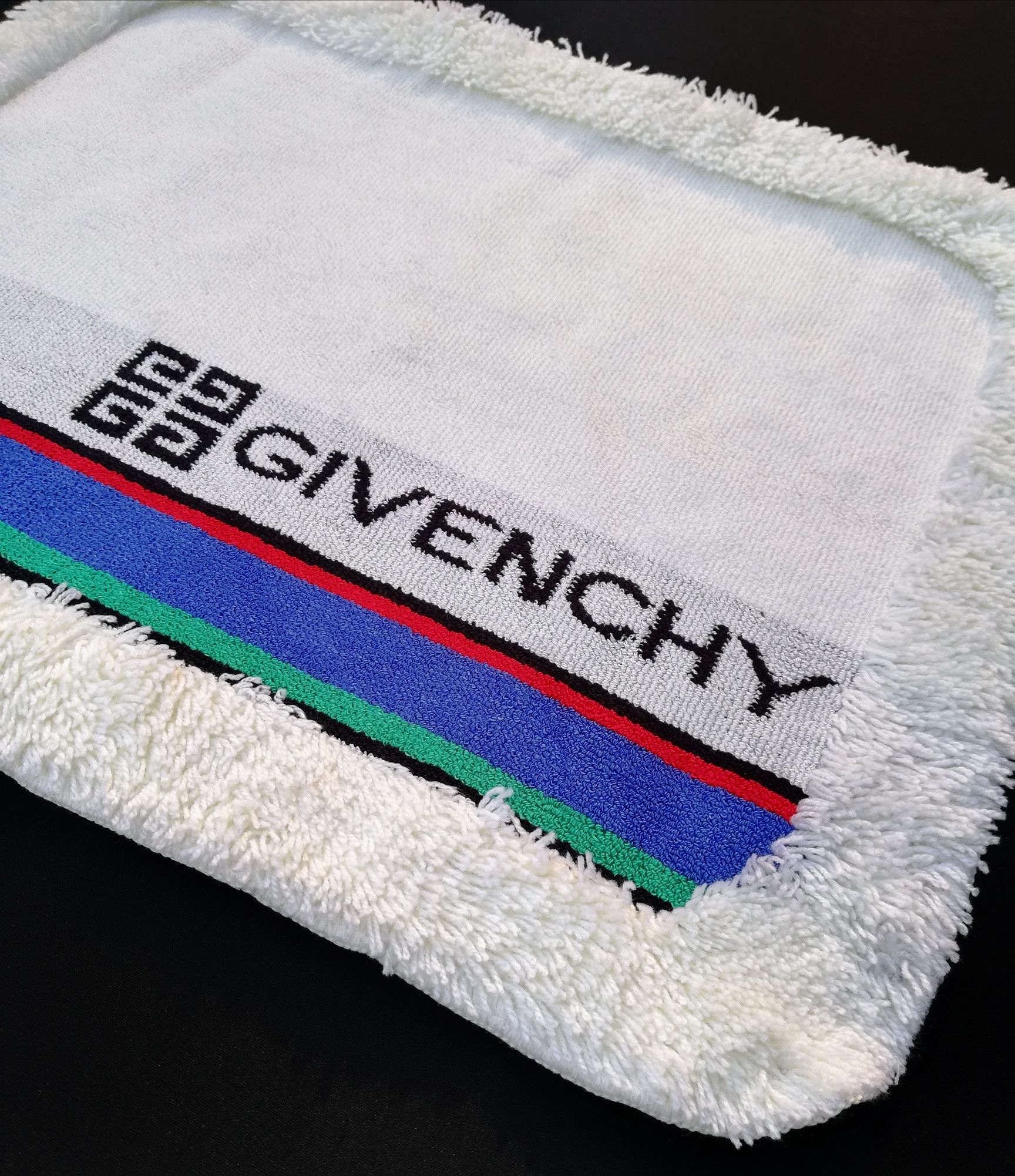 Givenchy 🔥Givenchy Big Logo Rug 24 x 19 "Inches | Grailed