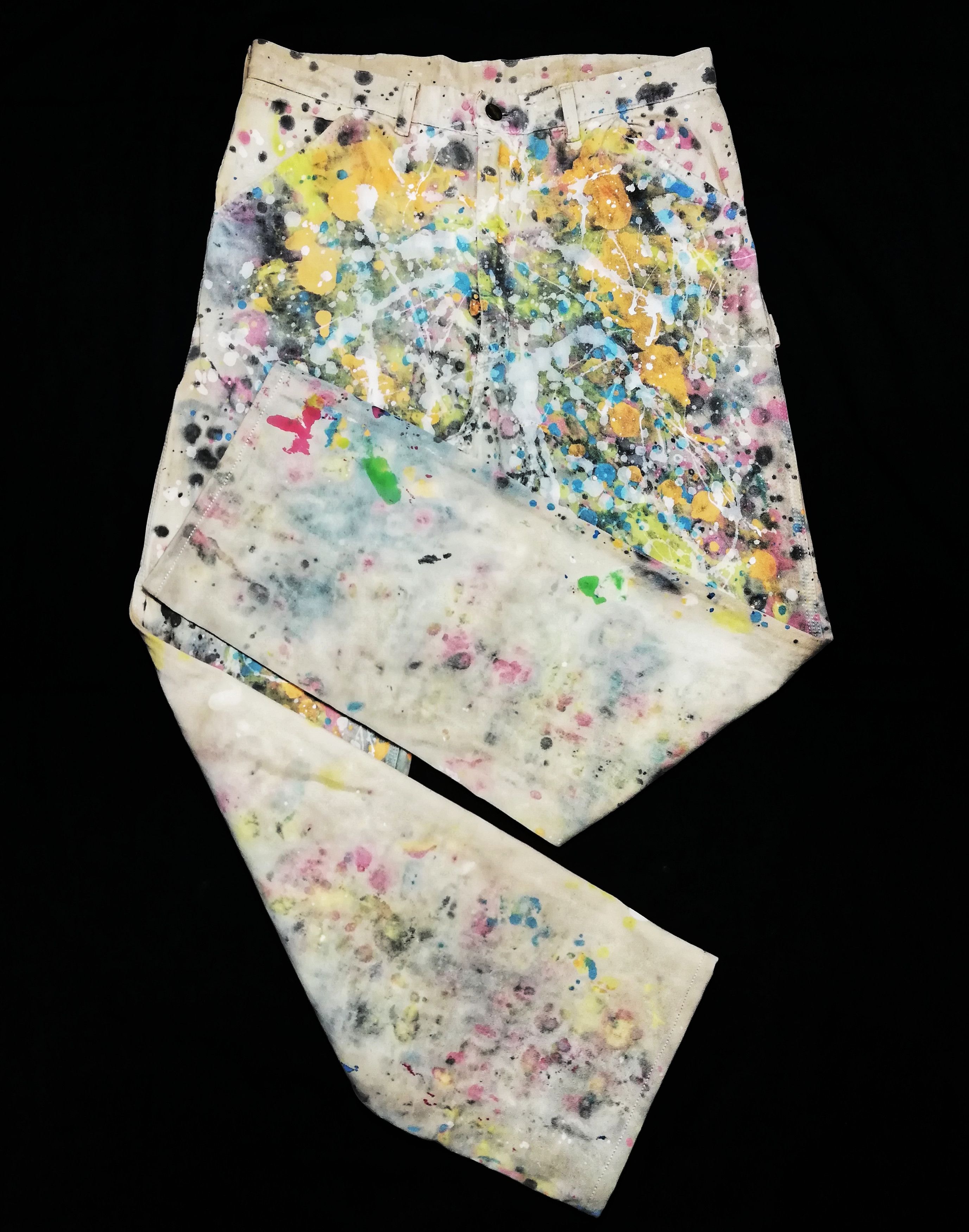 Carhartt × Carhartt Wip 🔥Very Rare Carhartt Custom Paint Splatter Work ...
