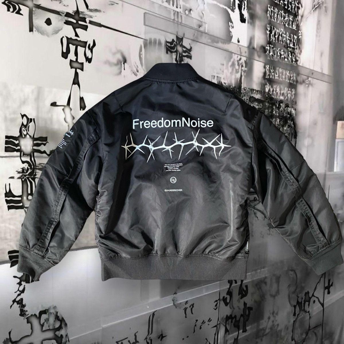 Undercover GU X UNDERCOVER BOMBER JACKET | Grailed