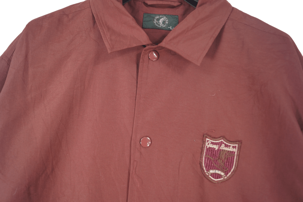 Vintage Vintage Jacket Buttonup Gang Buster Logo | Grailed