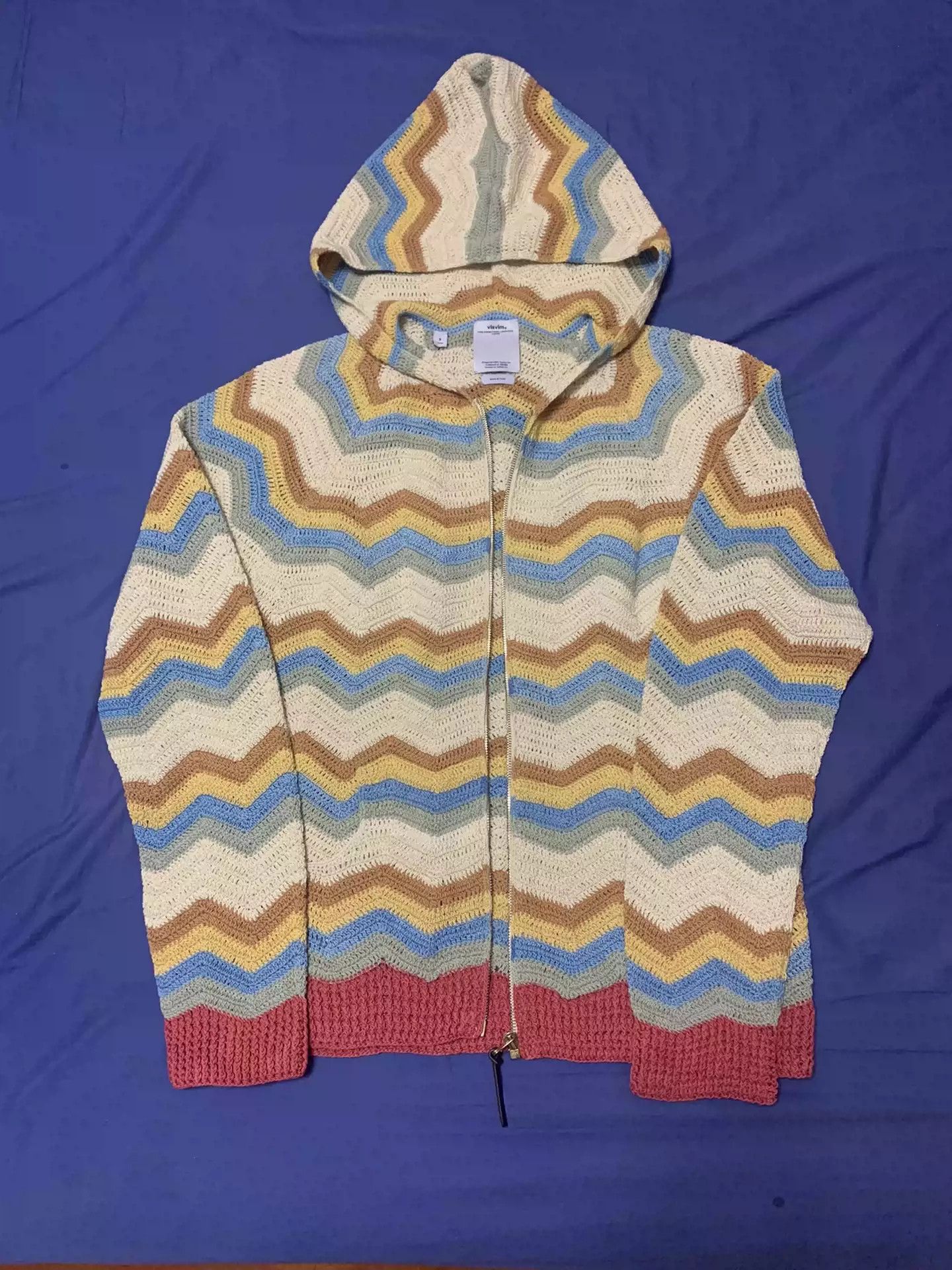 Visvim visvim highland knit hoodie f.z | Grailed