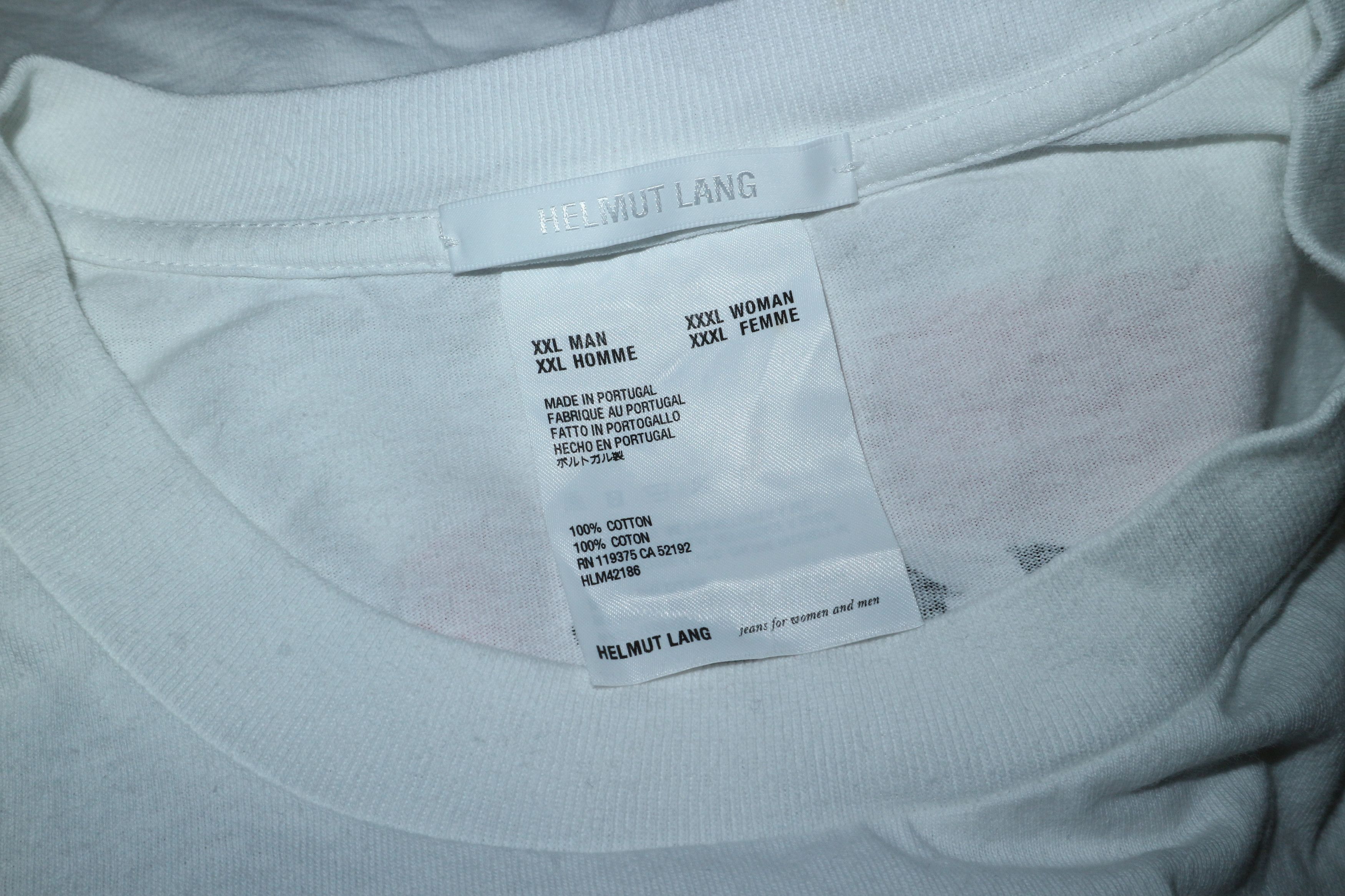 Helmut Lang teddy bear valentine t-shirt | Grailed