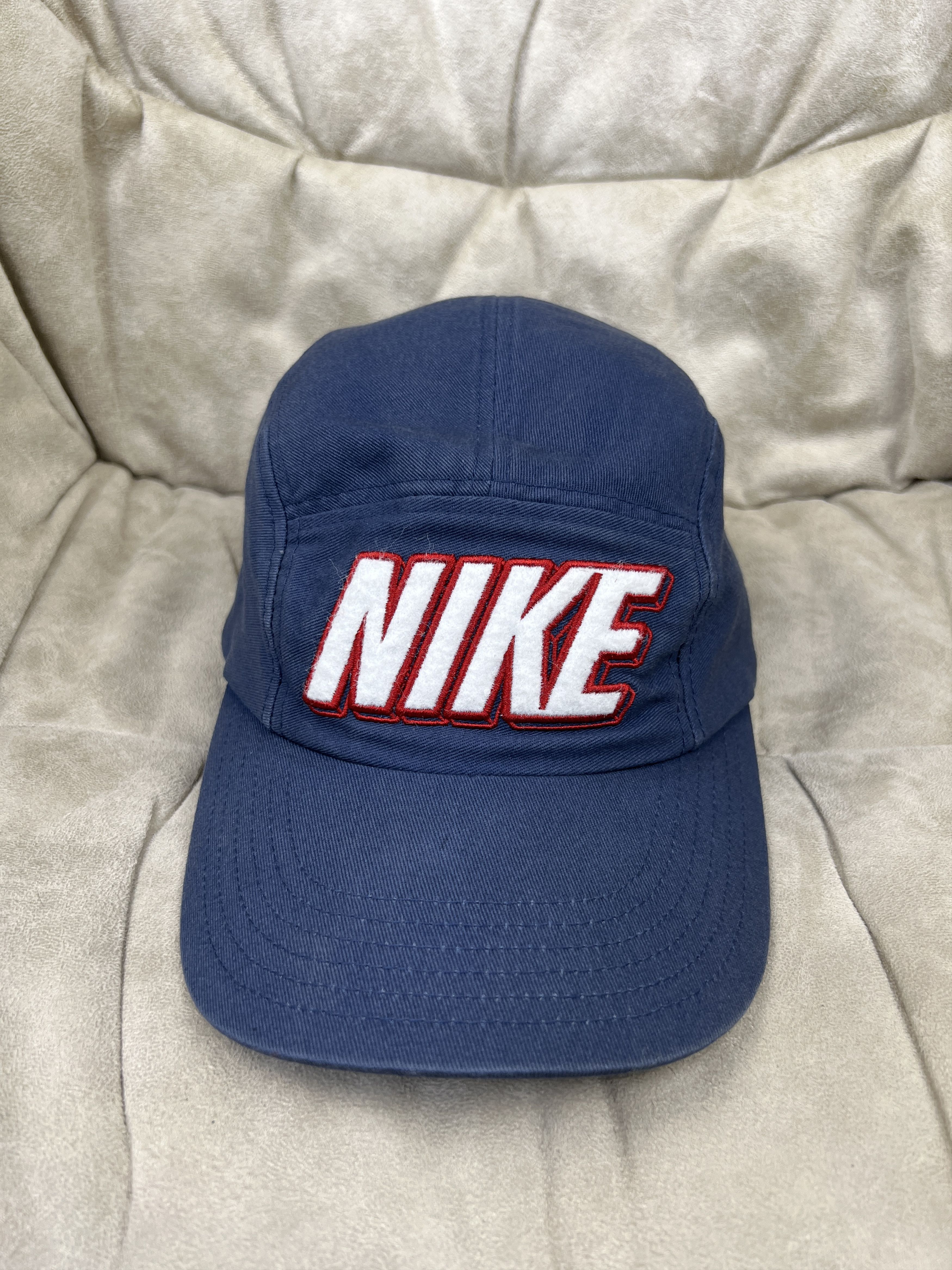 Nike Y2K Nike 5 Panel Cap Front Logo Back Swoosh | Grailed