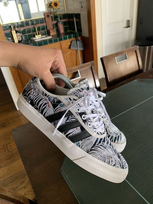 Adidas Adidas Adi-Ease Palm Leaves Skate Shoe Size 9 US Floral | Grailed