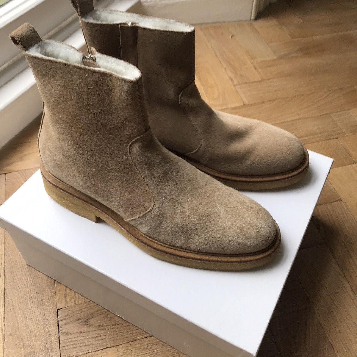 AMI Ami Paris suede boot | Grailed