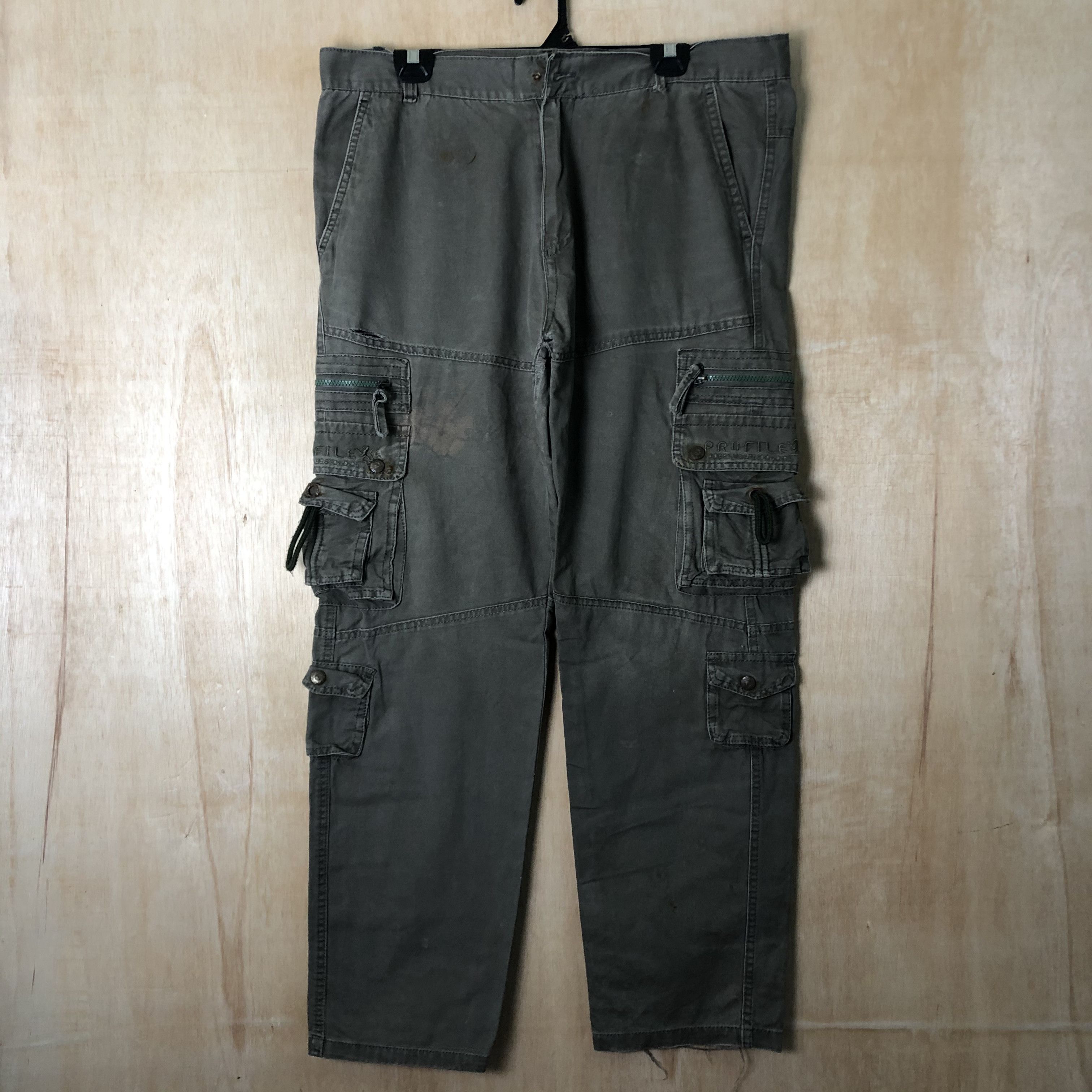 Vintage DL Japan multipocket tactical utility Cargo Pants #c003 | Grailed