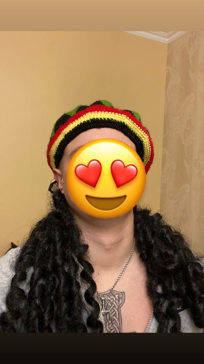 Vintage Rastaman hat marijuana with dreadlocks Japanese Style | Grailed
