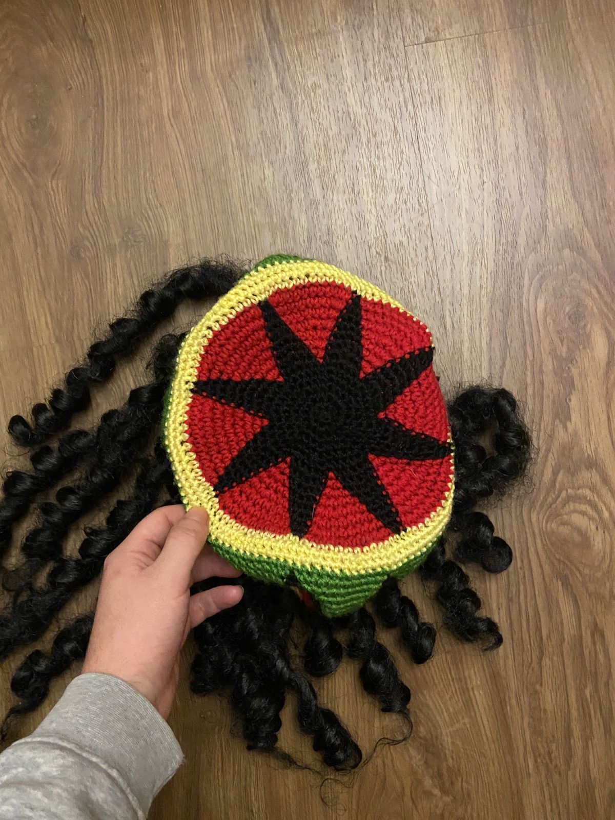 Vintage Rastaman hat marijuana with dreadlocks Japanese Style | Grailed