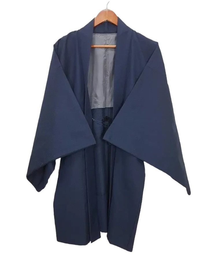Indigo Haori Hitoe Indigo Inspired Woven Noragi Traditional Jacket ...