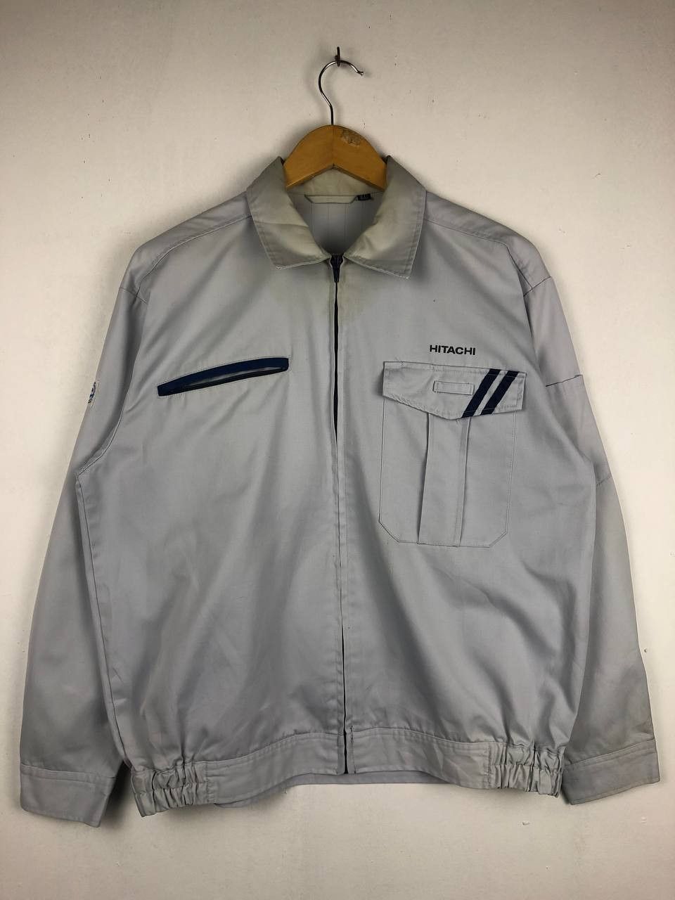 Japanese Brand × Vintage × Workers Vintage Hitachi Workwear Jacket ...