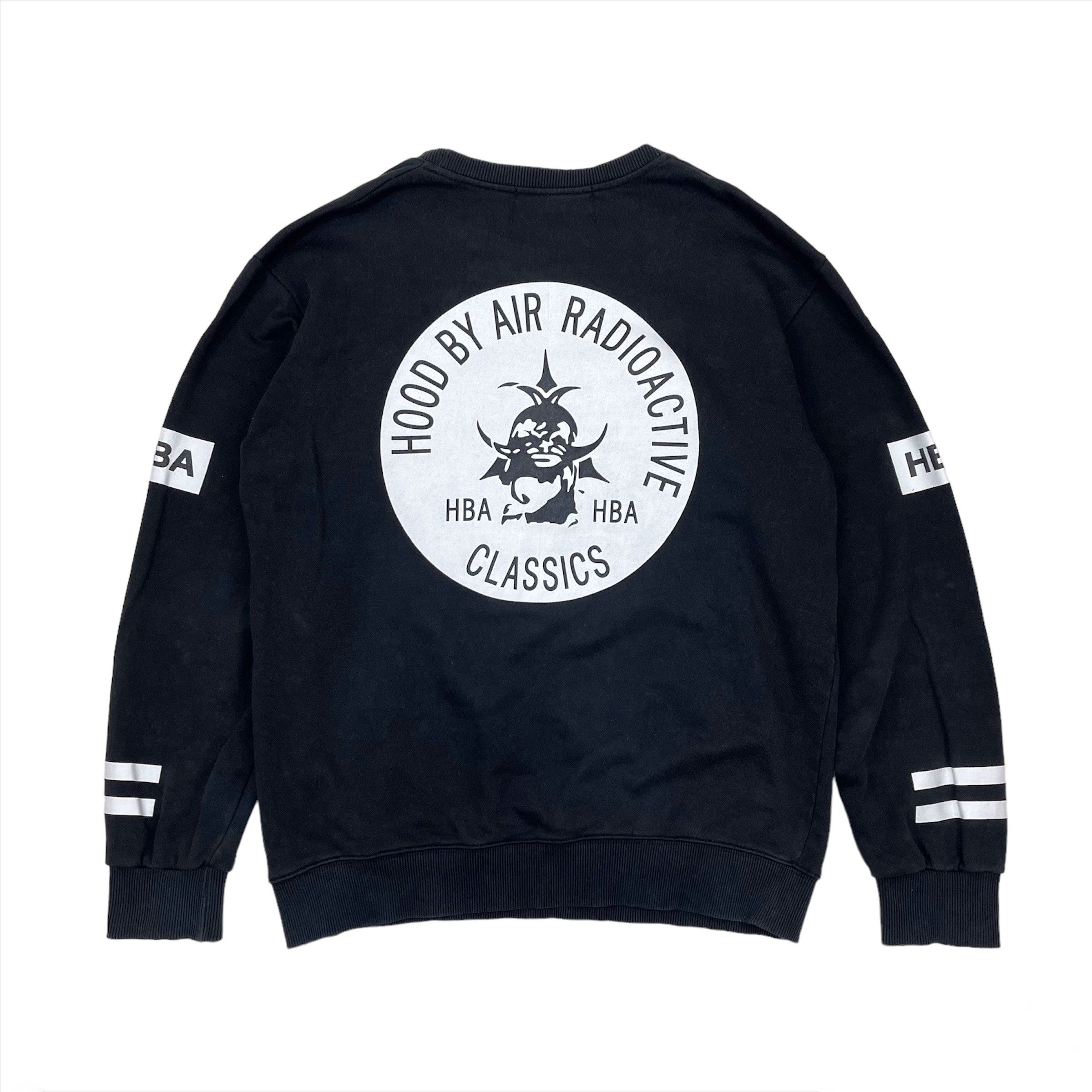 Hood By Air × Rare HBA Hood By Air Radioactive Crew Neck Sweatshirt ...