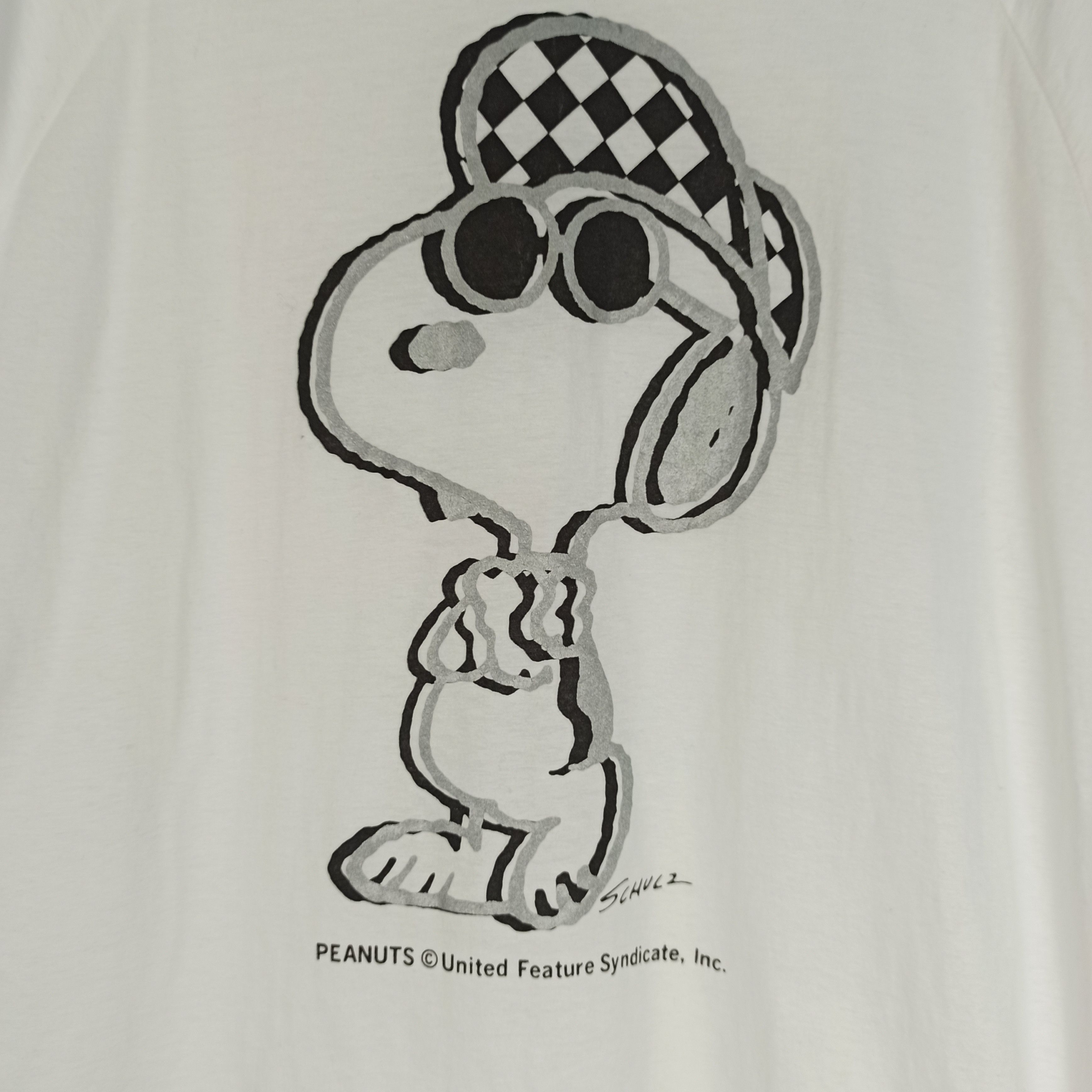 Peanuts × Vintage Rare Peanuts Snoopy Hip-Hop Style Tshirt | Grailed