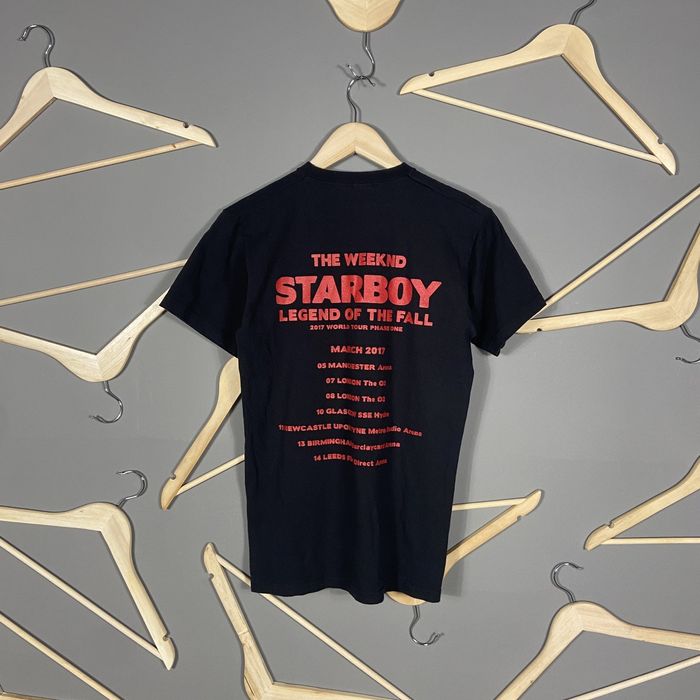 The Weeknd The Weekend XO Starboy tour tee | Grailed