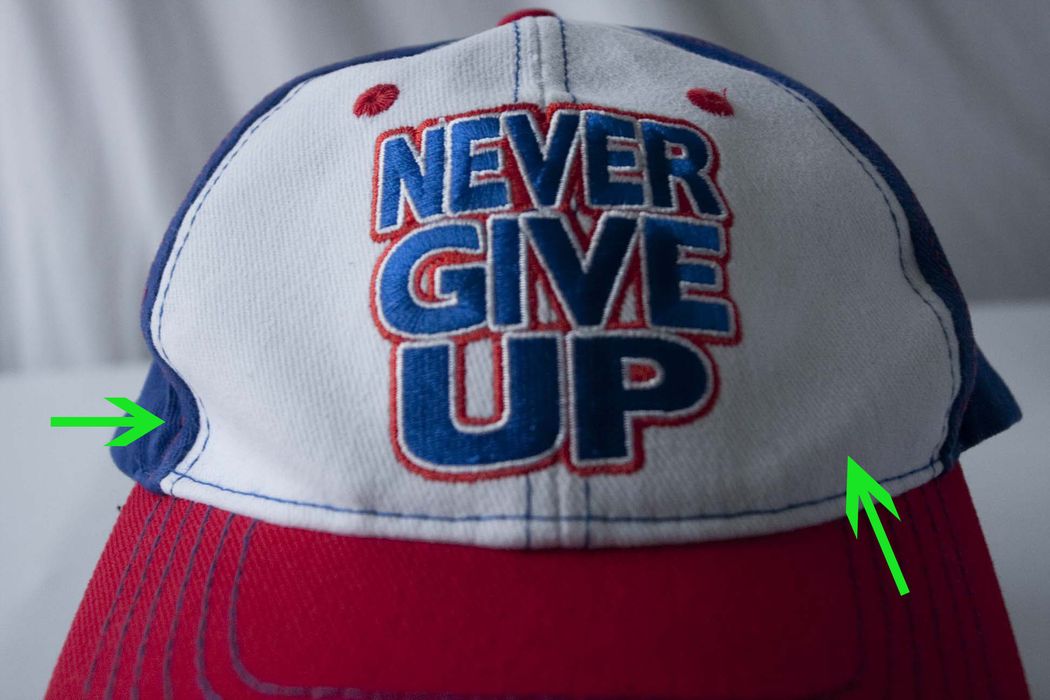 Wwe John Cena Cap Never Give Up WWE | Grailed