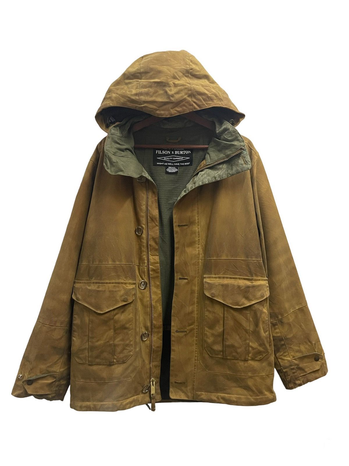 Burton × Filson × Waxed CROSSOVER FILSON x BURTON WAXED JACKET DENIM ...