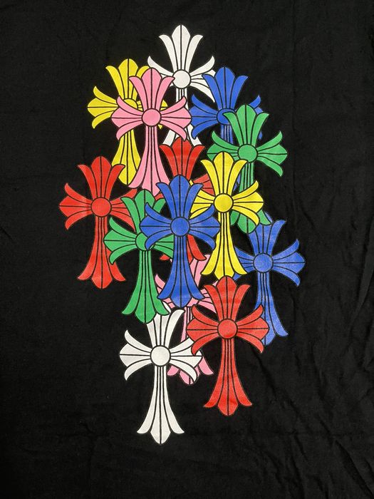 Chrome Hearts Chrome Hearts Multi Color Cross Short Sleeve | Grailed